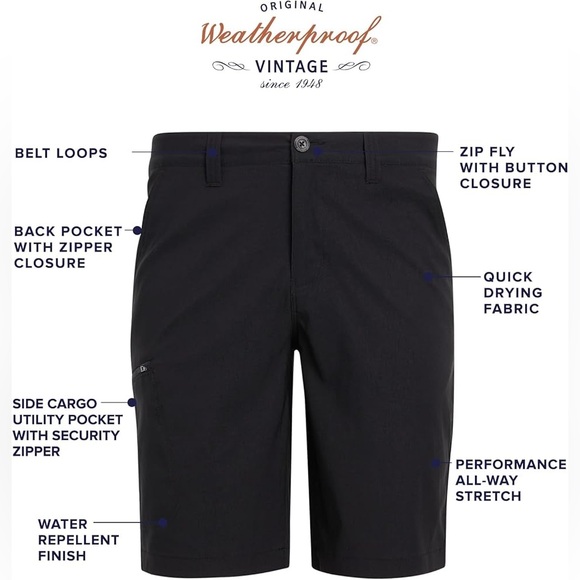 Weatherproof | Shorts | Weatherproof Vintage Trail Cargo Quick Dry ...